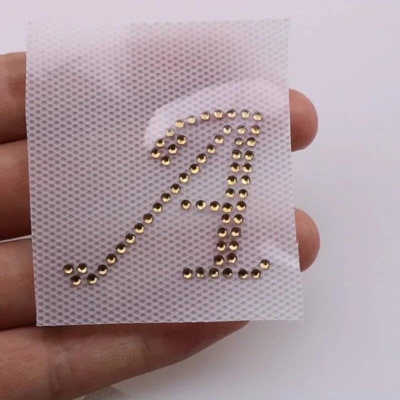 Стразы для вышивания Tancifa Fashion алфавит