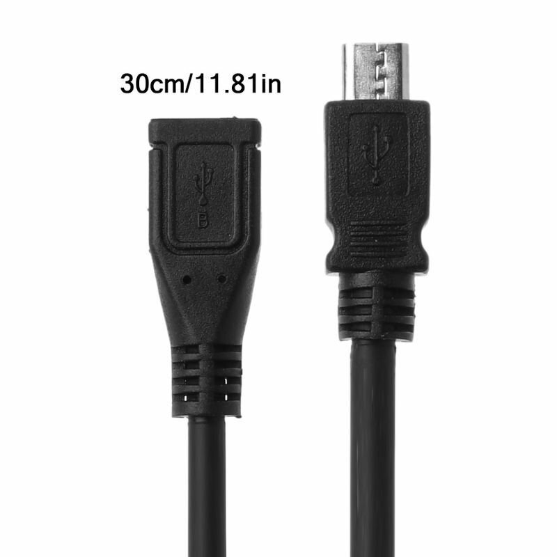 Удлинительный кабель Micro USB от мужчины к женщине-30 см