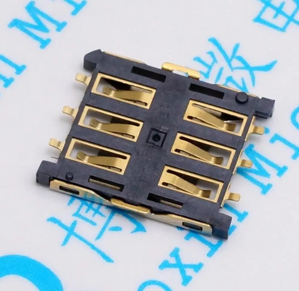 6P Nano SIM карта адаптер 100pcs