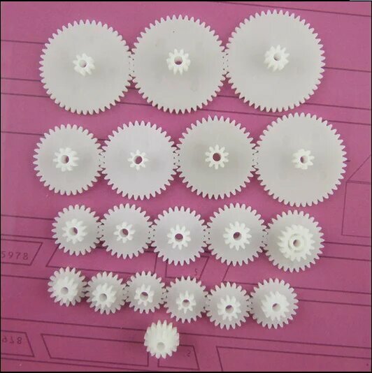 Набор пластиковых шестерен 19 шт.