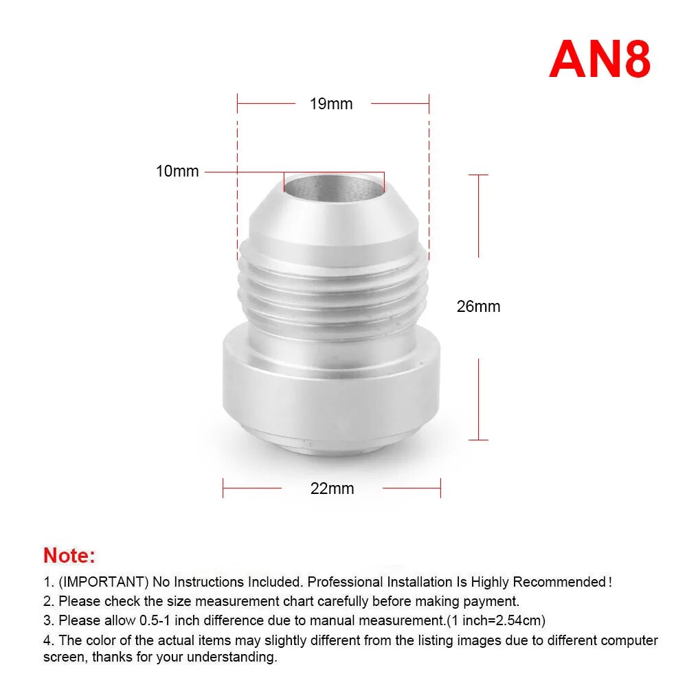 Нержавеющая сталь 304, приварная фитинговая гайка AN3 AN4 AN6 AN8 AN10 AN12, фиксатор крышки клапана