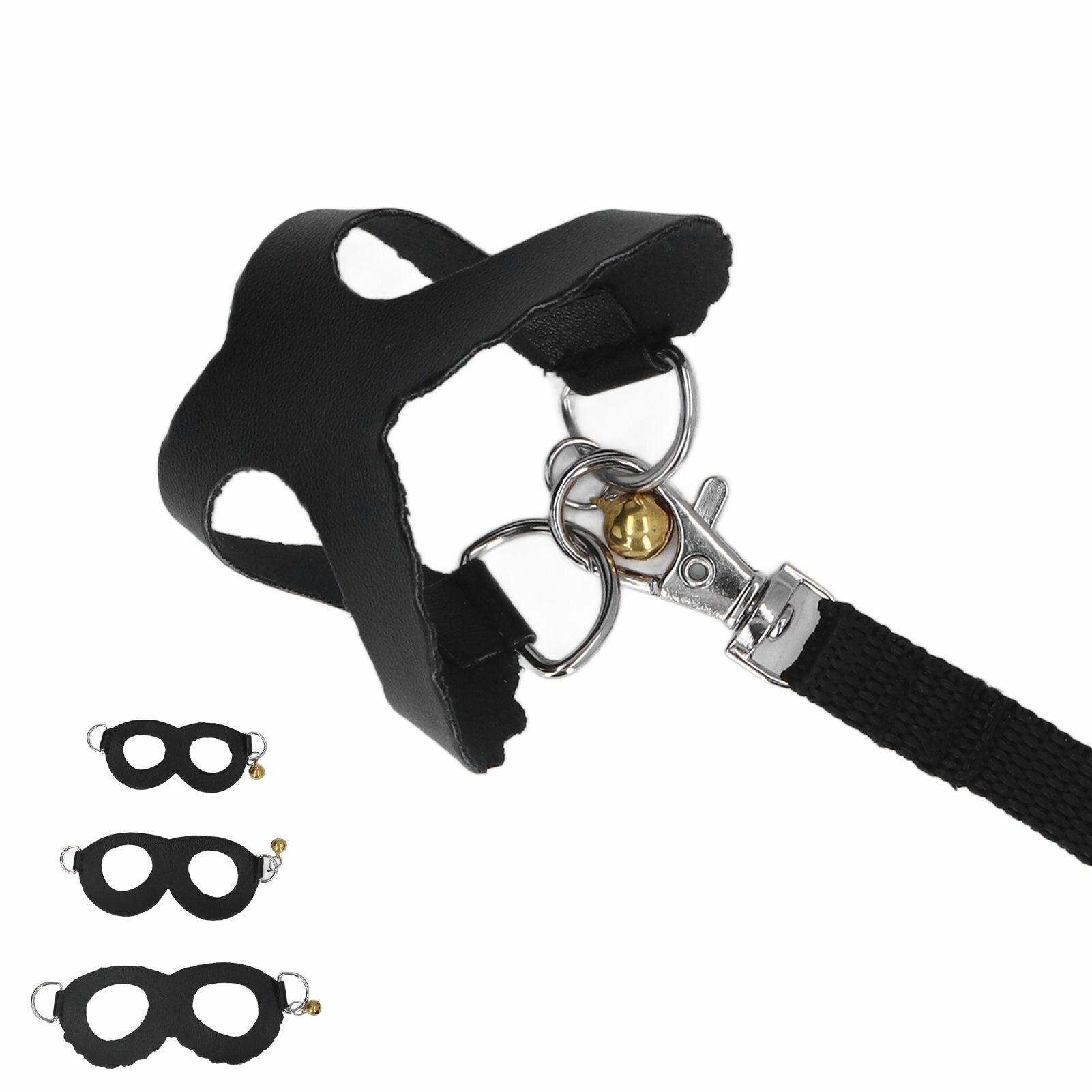 Комплект шлейки и поводка для хомяка