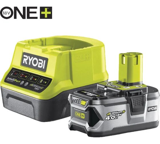 Набор Ryobi ONE+ RC18120-140 5133003360 аккумулятор (18 В; 4.0 A*ч; Li-Ion) и зарядное устройство RC18120