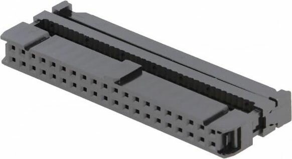 Вилка AMPHENOL T812140A101CEU Вилка IDC "мама" PIN: 40 IDC на шлейф 1,27мм позолота 1шт