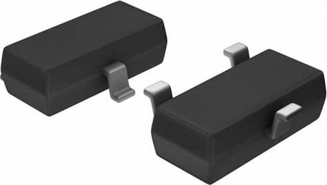 Транзистор PNP DIODES INCORPORATED DDTA143ECA-7-F 50В 0,1А 0,2Вт СОТ23, 1 шт