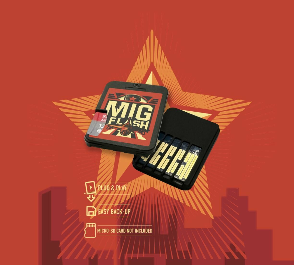 MIG Switch 2-е поколение (без необходимости извлечения, с функцией переключения одним нажатием)NS Flash Card