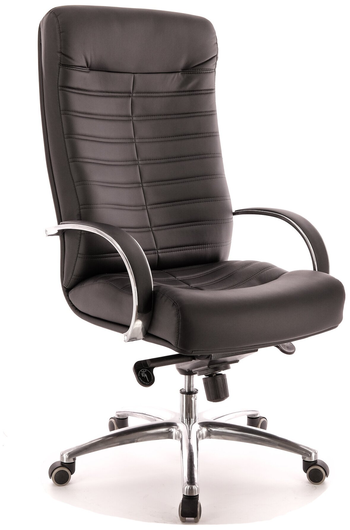 Компьютерное кресло Everprof Orion AL M для руководителя, обивка: искусственная кожа, цвет: экокожа черный