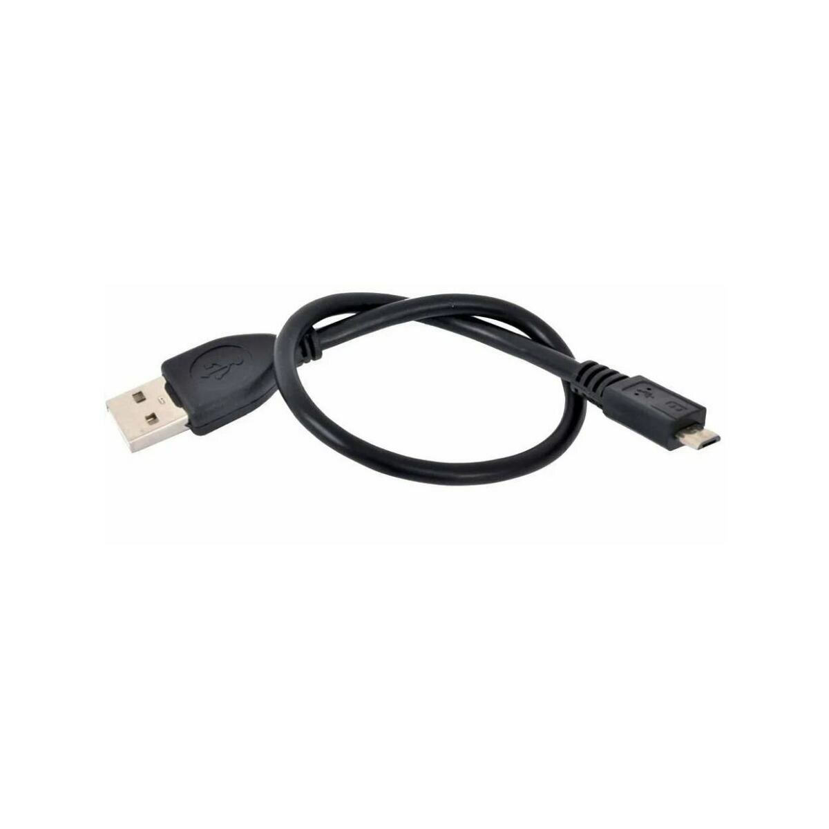 Gembird PRO CCP-mUSB2-AMBM-0,3m USB 2.0 кабель для соед. 0.3м AM-microBM (5 pin) экран, черный, пакет