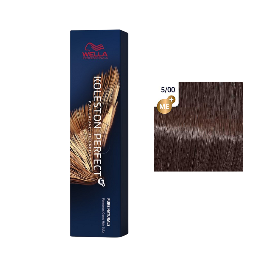 Wella Koleston Perfect ME+ 5/00 - Стойкая краска светлый шатен натуральный интенсивный 60 мл