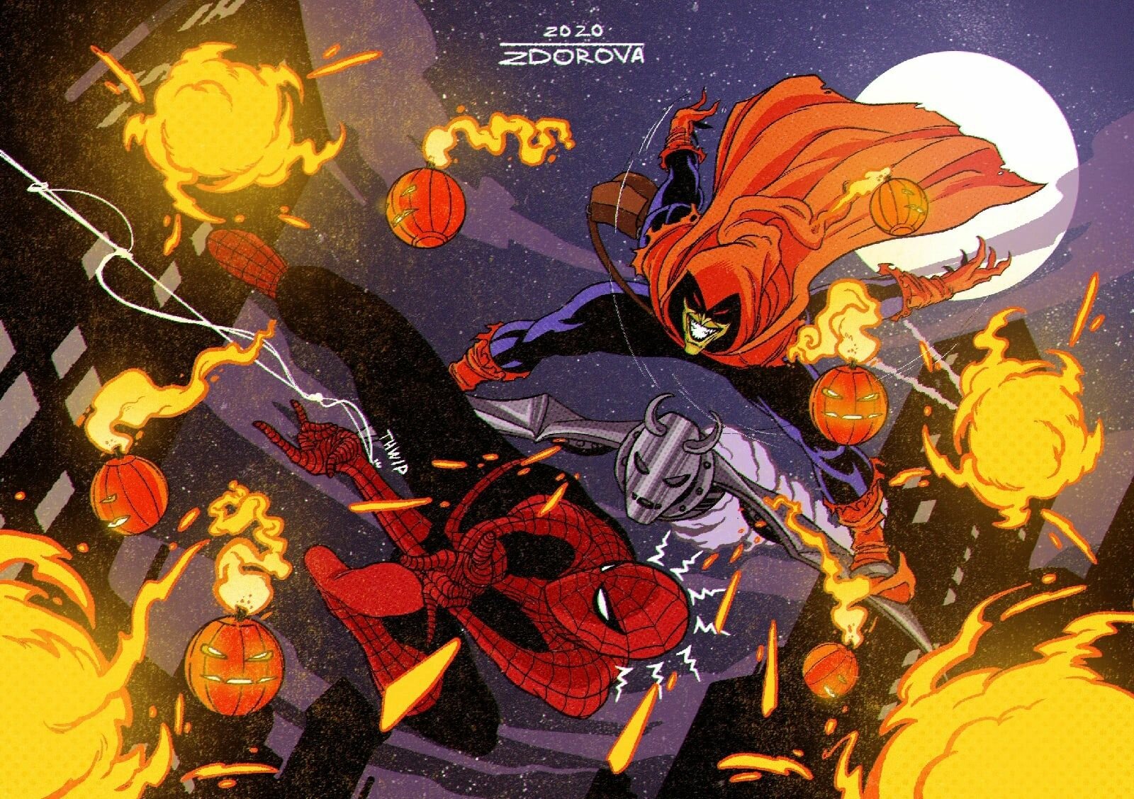 Открытка Spider-Man: Hobgoblin