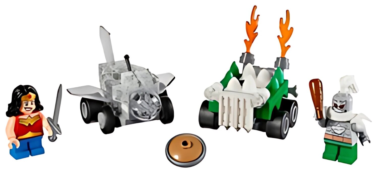 Конструктор LEGO DC Super Heroes 76070 Судный день против Чудо-женщины