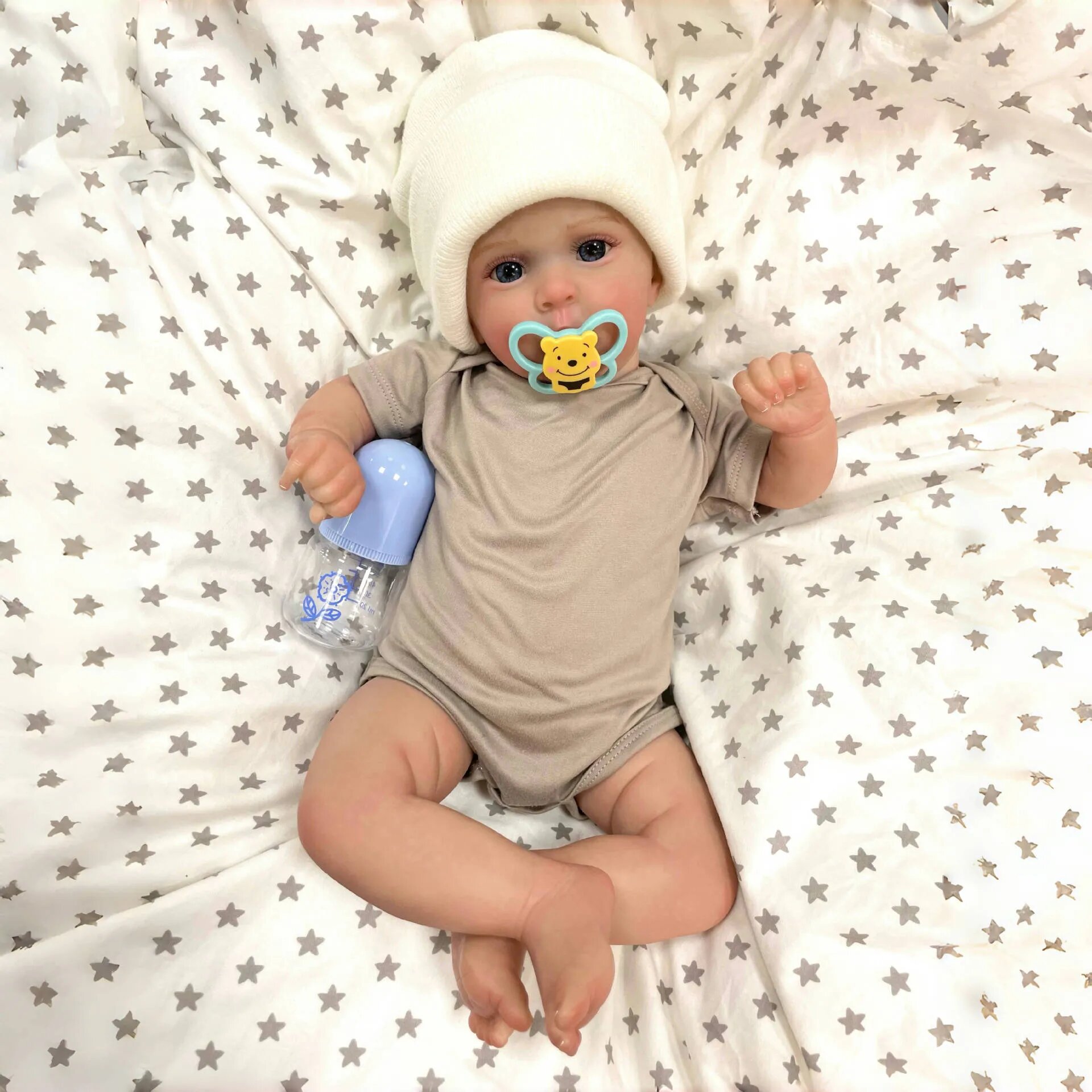 Кукла Реборн мальчик Ваня (мягконабивная) 48см/ Кукла младенец Reborn