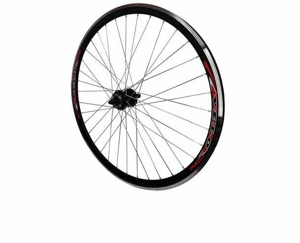 Колесо 28/29" переднее, алюм. двойн. обод VELO, эксцентрик, под диск 6 отв