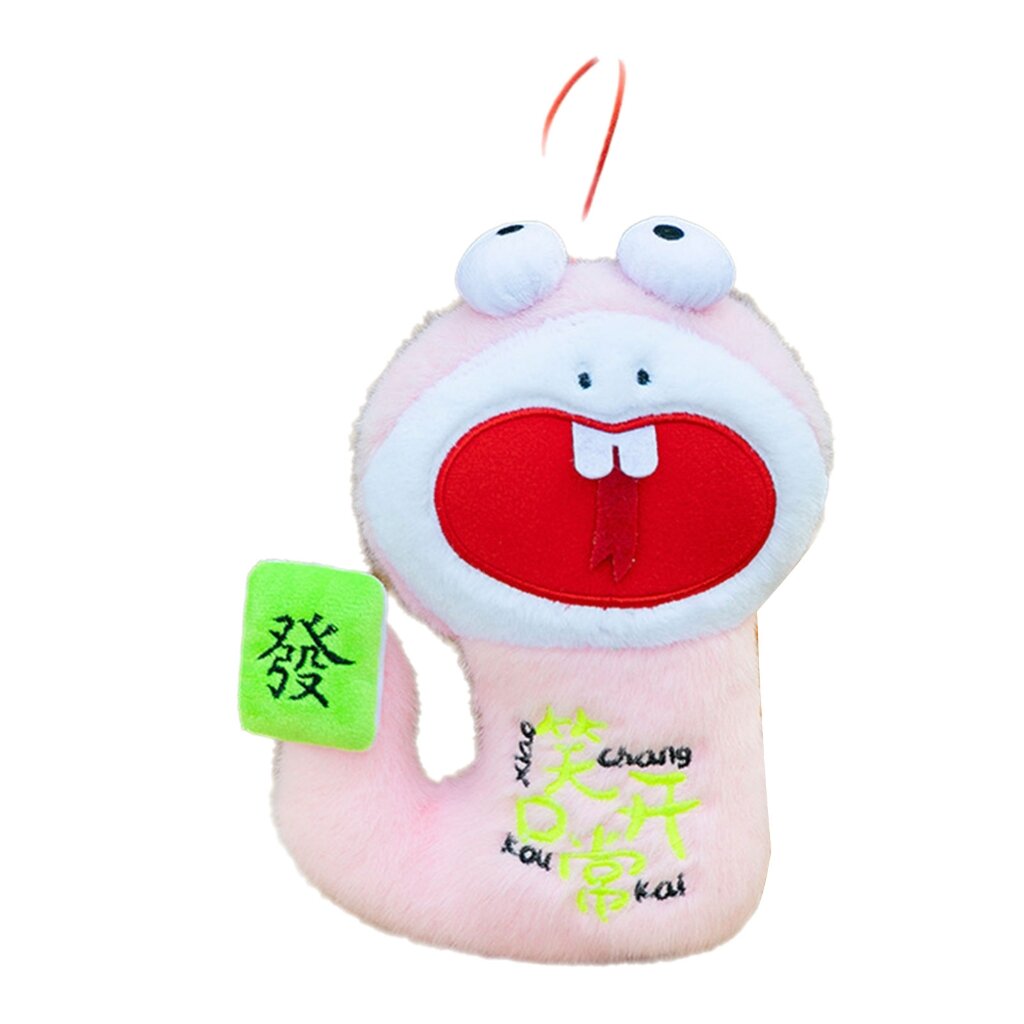 Игрушка-Змея Китайская Новогодняя Мягкая Игрушка для Новогодних Талисманов Плюшевая Игрушка Мягкие Игрушки Год Змеи 2025