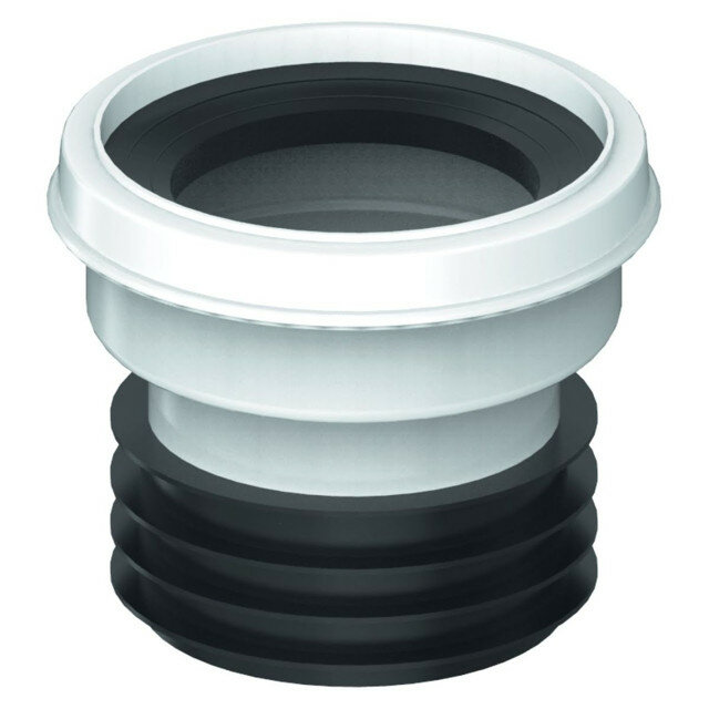 UNICORN отвод для унитаза жесткий 110 мм прямой канализационный фитинг для монтажа