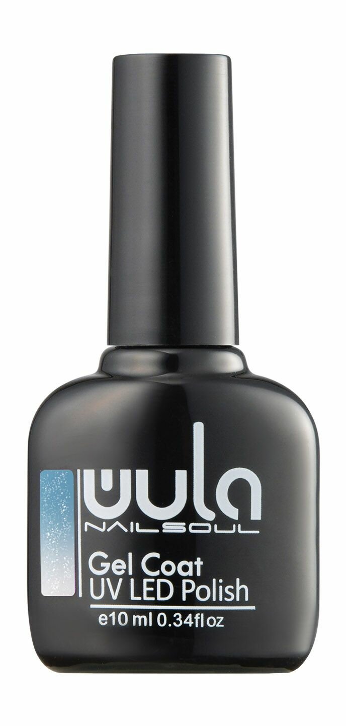WULA NAILSOUL Гель лак для ногтей, 10 мл, 643 термо голубой