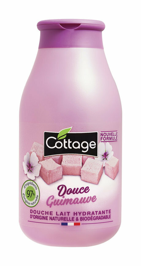 COTTAGE Молочко для душа Moisturizing Shower Gel - Marshmallow увлажняющее, 250 мл, зефир
