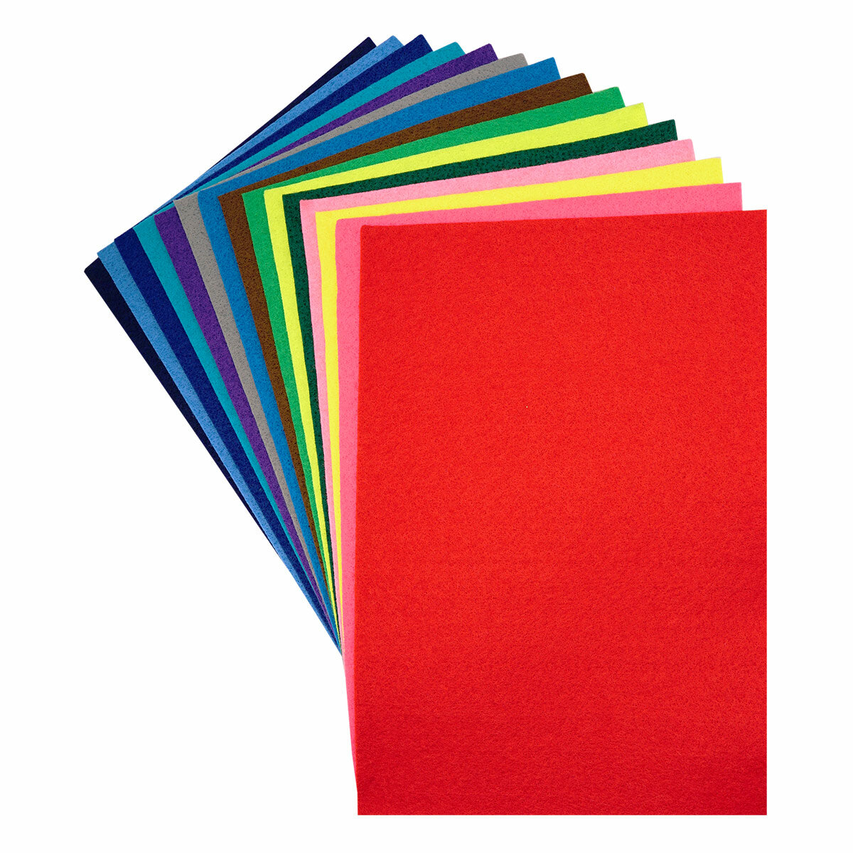 Фетр листовой мягкий ассорти, 3.0мм, 20х30см, 15шт/упак Astra&Craft
