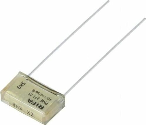 Конденсатор KEMET PME271M433MR30 Конденсатор: бумажный Х2 3,3нФ 275ВAC 10,2мм 20П THT PME271M 1шт