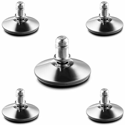 Набор заглушек для крестовины хромированный (5 шт.)