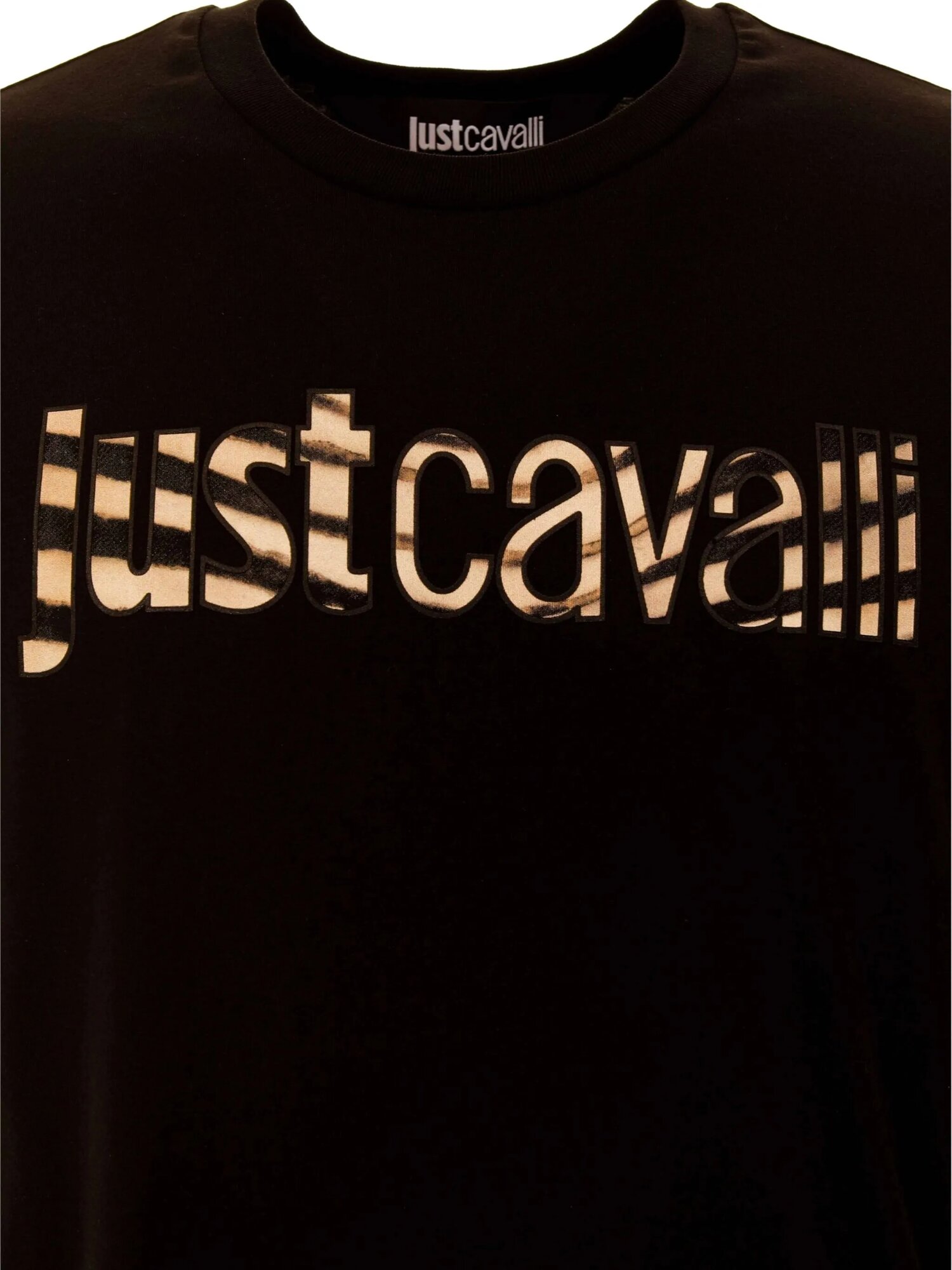 Футболка Just Cavalli, размер XS, черный — фото 1