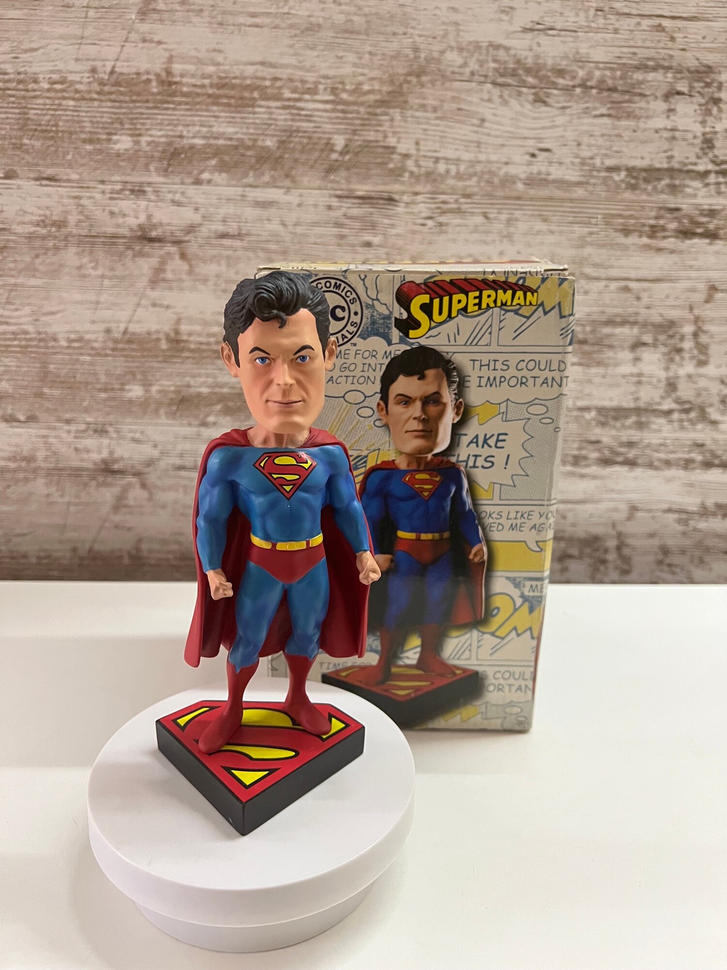 Фигурка Супермен, DC Comics original, Superman, Head Knockers, 20 см, от Neca