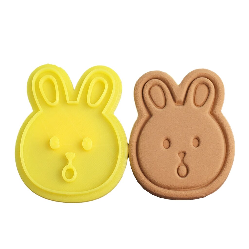 Фортеры печенья мультфильм милый кролик бисквит -резак