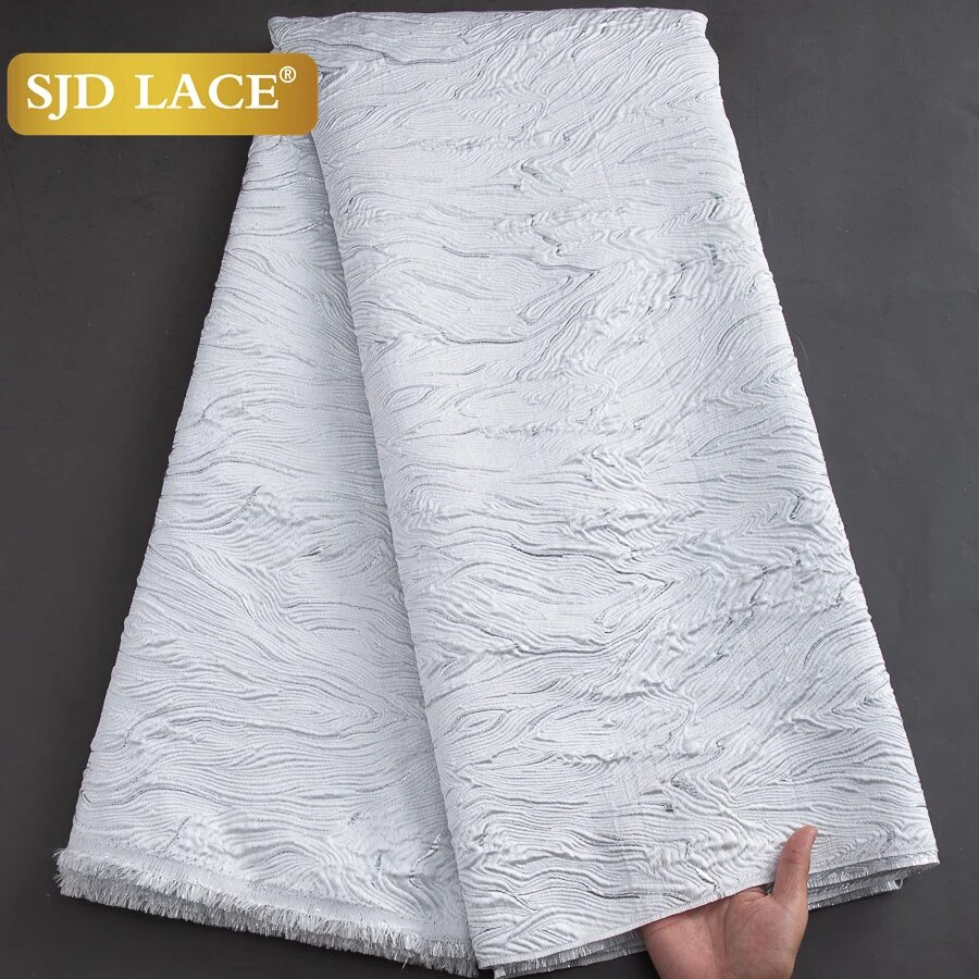 Африканская парча, французское кружево, хлопок, 5 ярдов 1Brocade Lace