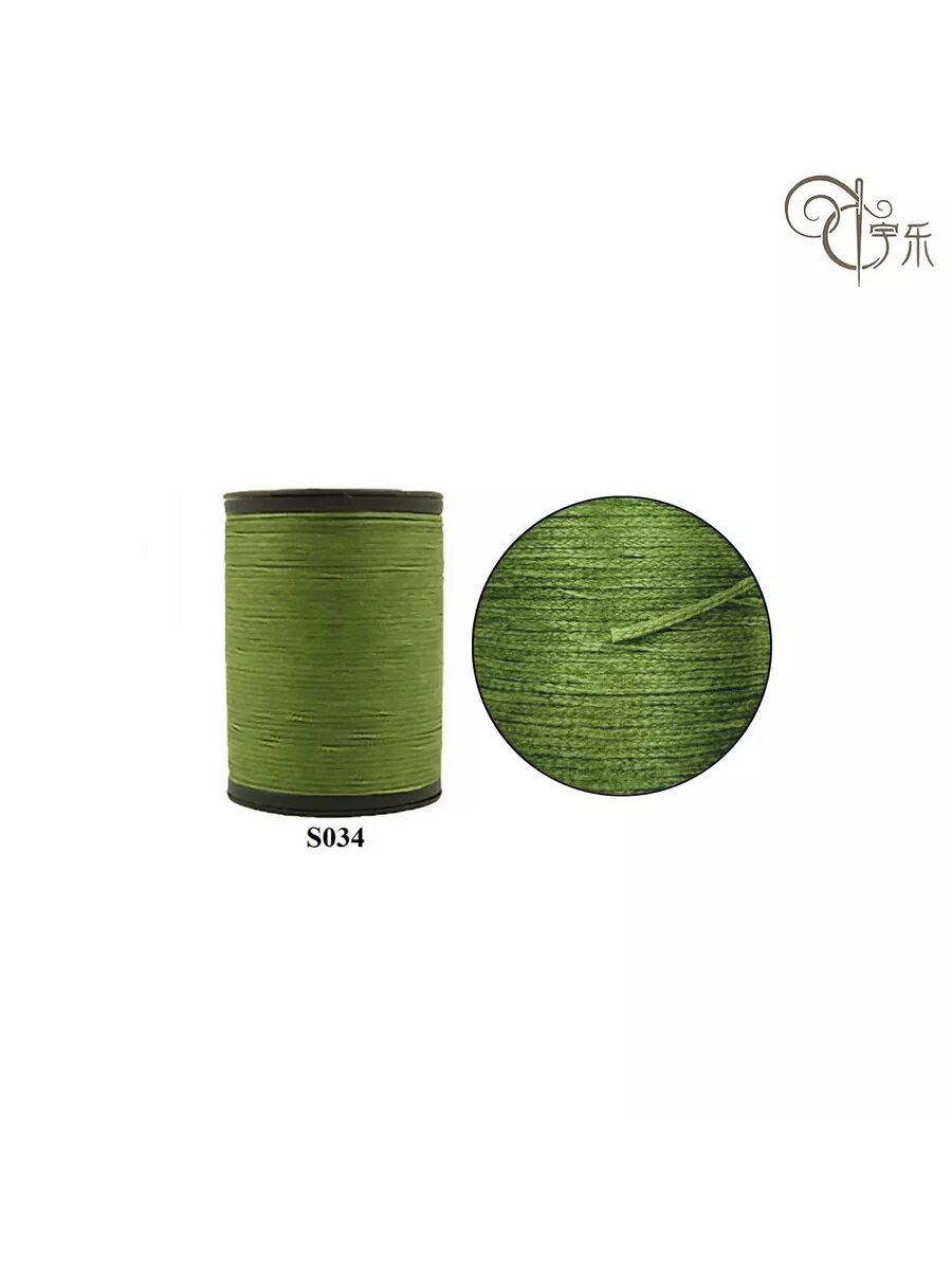 Нить вощеная "GALACES" плетеная 110 м - 0.8 мм