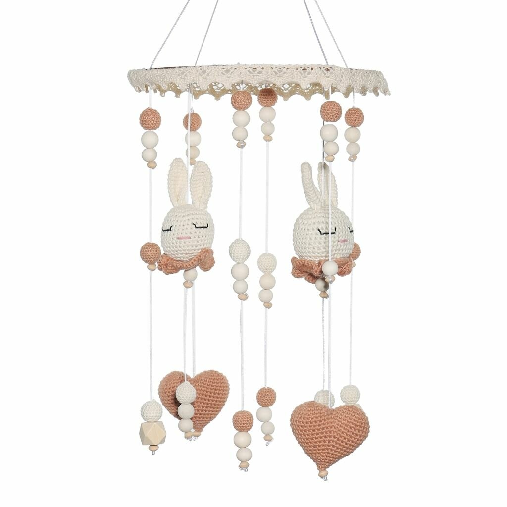 Детские игрушки, Подвеска для кроватки из серии с кроликом W29-029