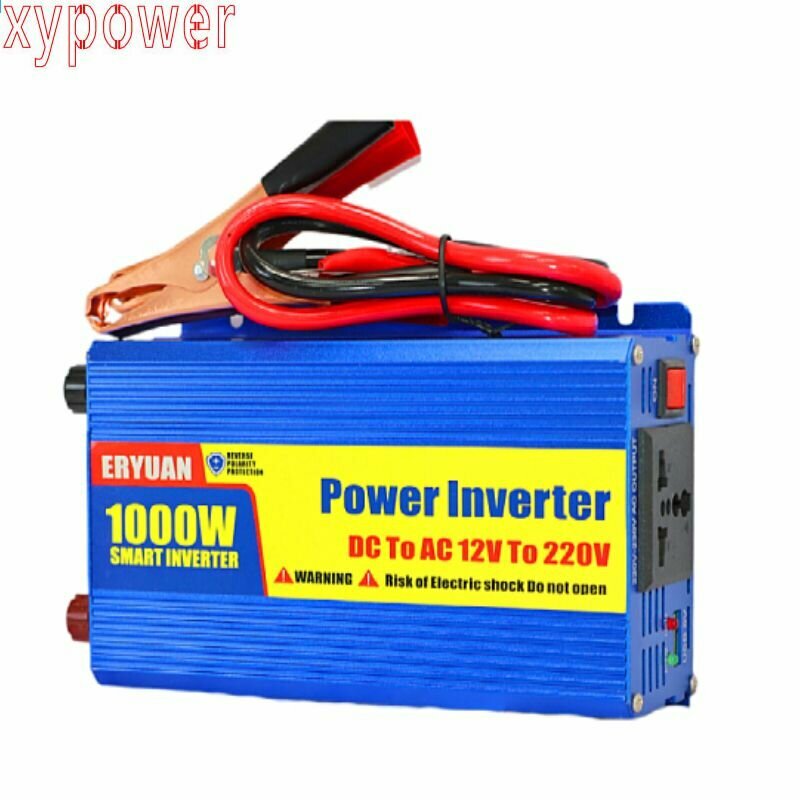 XY DC60V to AC220V, blue Transformer Rated Inverter 1000W 1100W, Corrected Chordal Wave DC-AC Converter Преобразователь DC60V в AC220V, Инвертор 1000W 1100W, Корректированная синусоида
