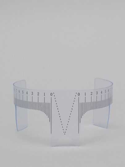 Линейка для бровей Panda74, для начинающих и опытных бровистов