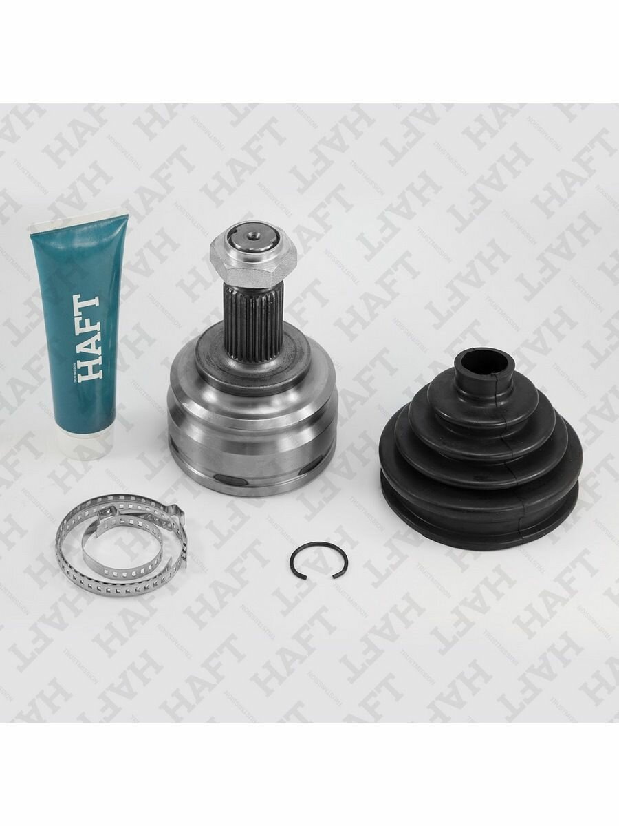 ШРУС HAFT GA0121, для BMW X5 E53, передний, металл, резина, серебристый