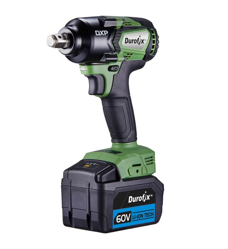 Durofix Ударный гайковерт 1/2 60В 1 АКБ 2,5Ач+ЗУ RI60166A1-PM