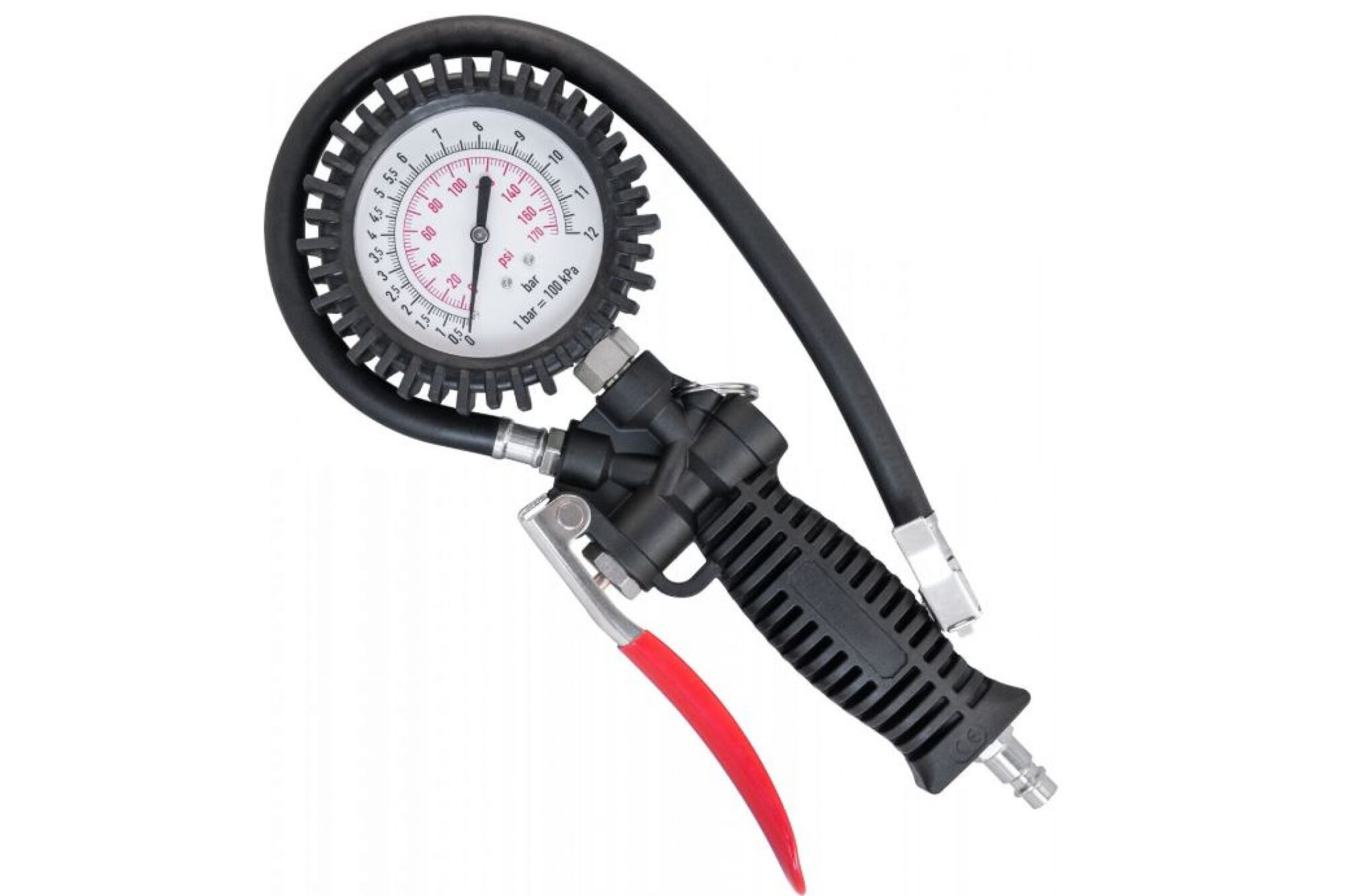 Манометр для контроля давления и подкачки шин Thorvik ATIG2