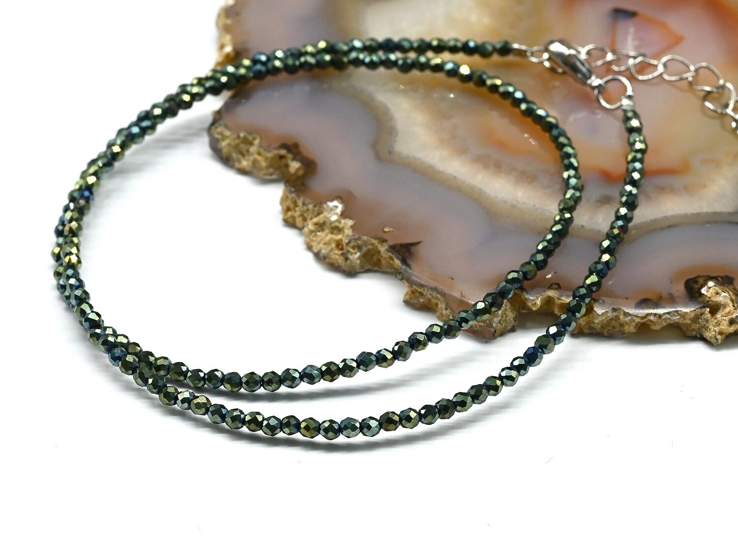 Чокер, циркон