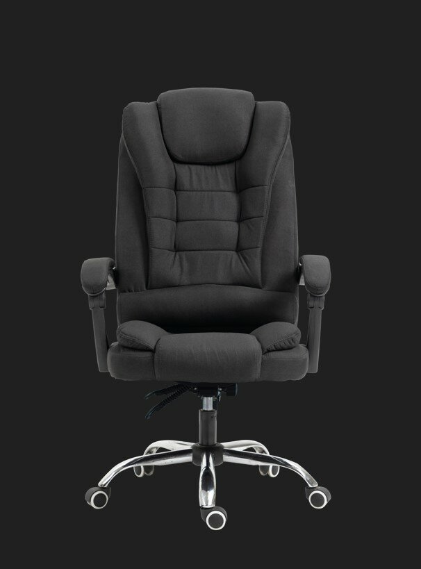 Кресло офисное льняная ткань с массажем