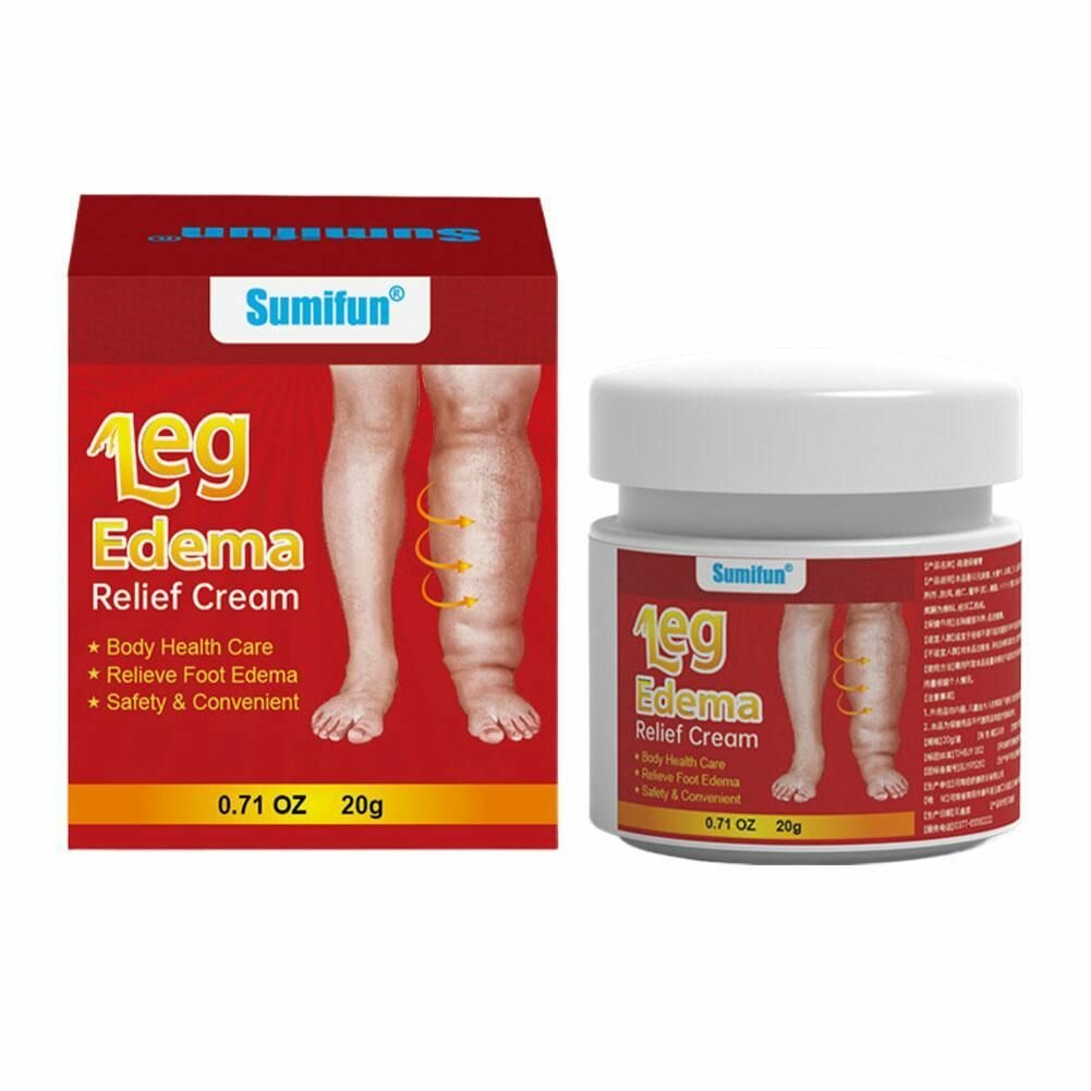 Лечебное средство, мазь от отеков ног и боли в ногах, противоотечный Массажный крем