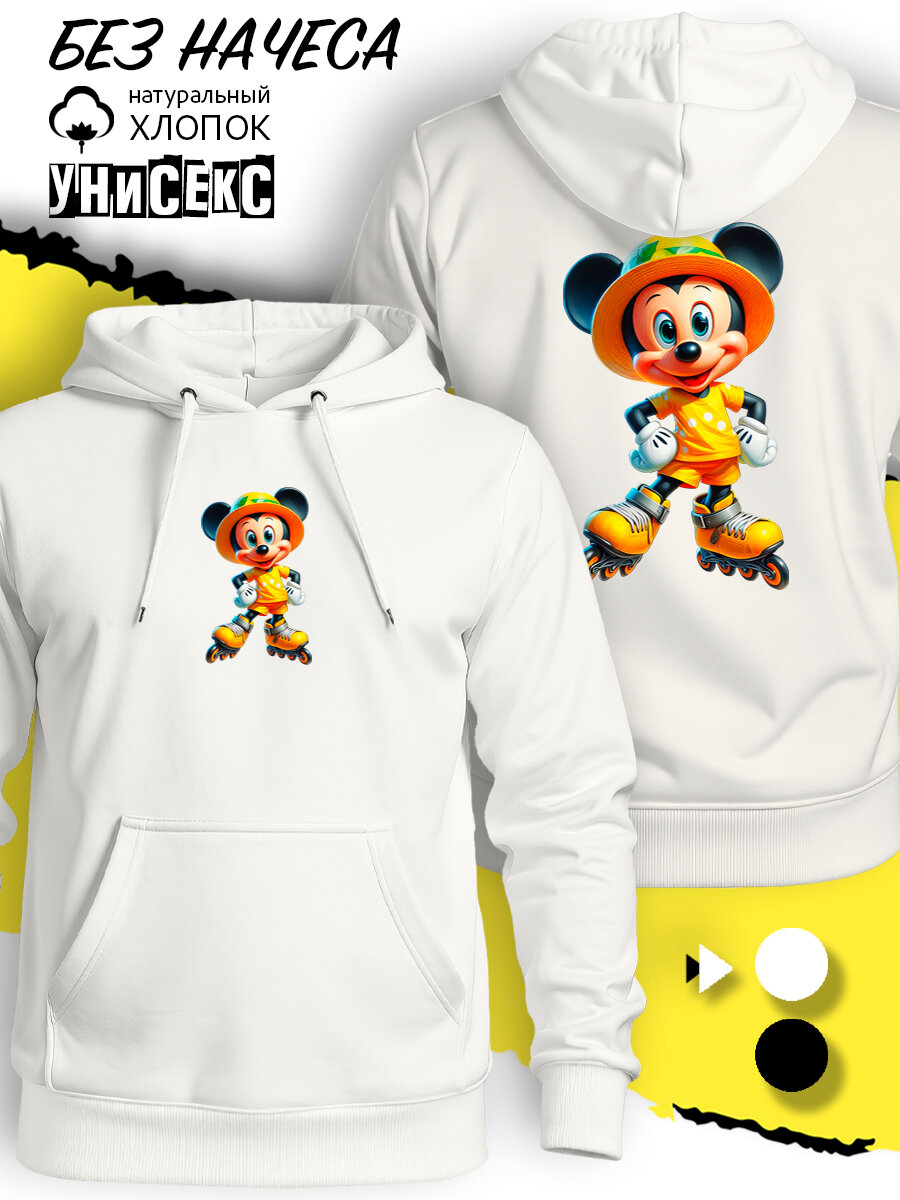 Худи Толстовка свитшот с Микки Маусом Mickey Mouse