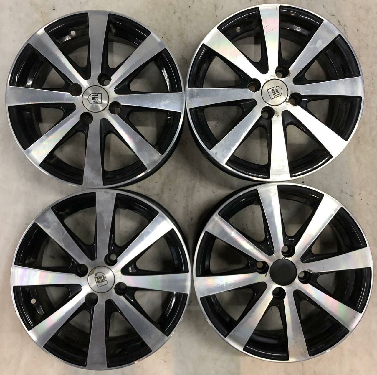 Колесные диски TechLine 15x5.5 PCD 4x100 D60.1 ET45 (Реплика)