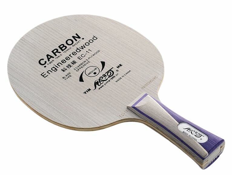 Основание для ракетки настольного тенниса Yinhe EC-11, ручка FL (CONC)