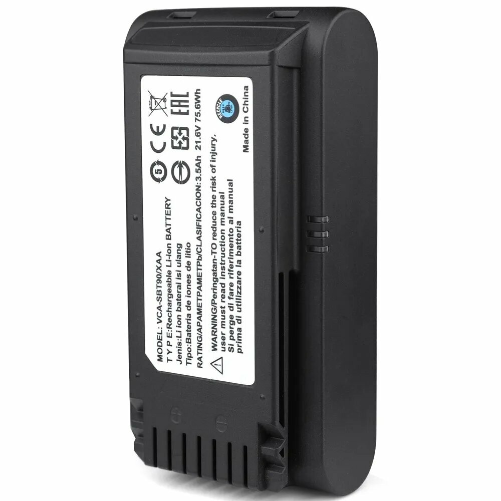 Сменный аккумулятор емкостью 3,5 Ач для Samsung Jet 60, Jet 70 75 75+, Jet 90 90+ серии аккумулятор для беспроводного вертикального пылесоса