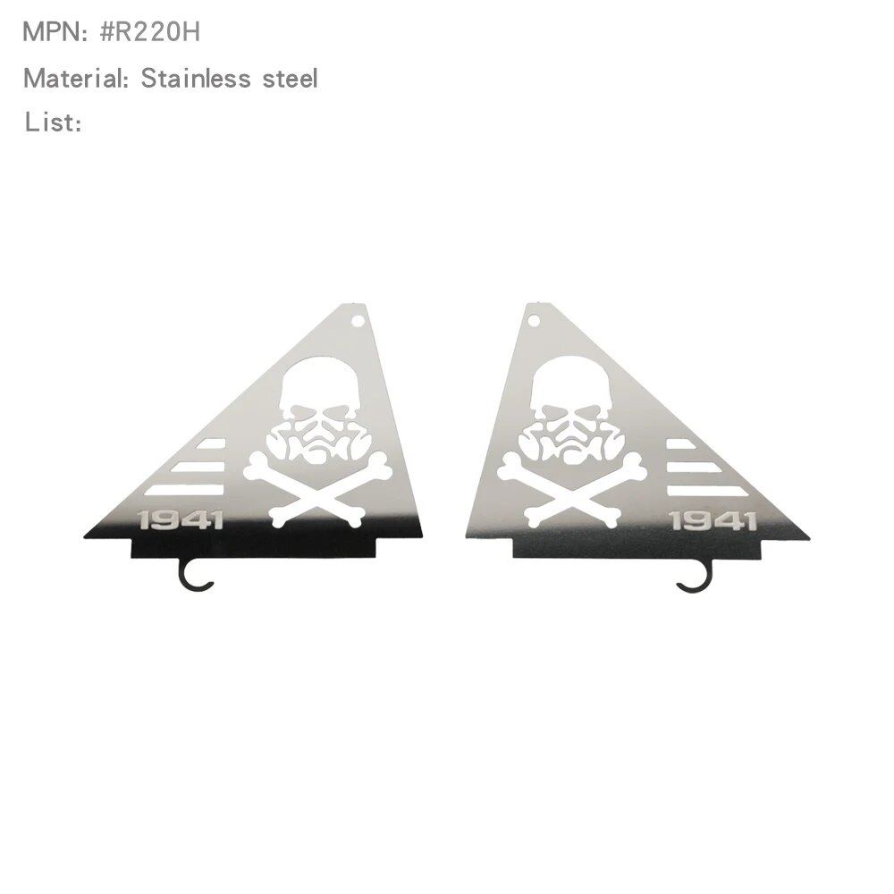 Треугольная сетка для окна MJX H12Y, серебряная, R220H