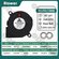 Gdstime 5015 24V вентилятор 8500RPM 2шт