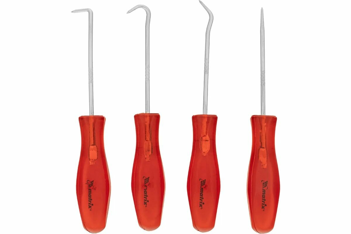 Набор крюков для слесарных работ, 4 шт Matrix 11761