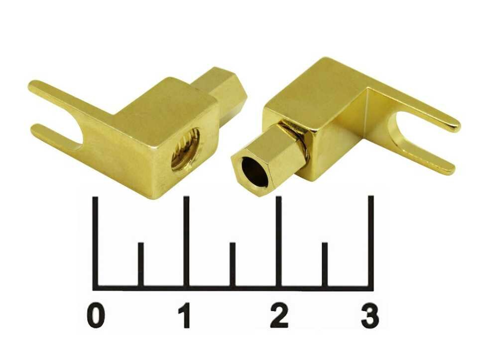 Клемма U-образная 6мм под винт