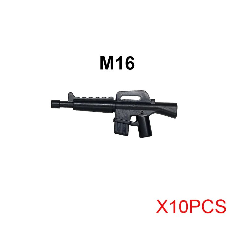 Блочный конструктор BRICKPANDA M16, глубокий синий, 10 шт.
