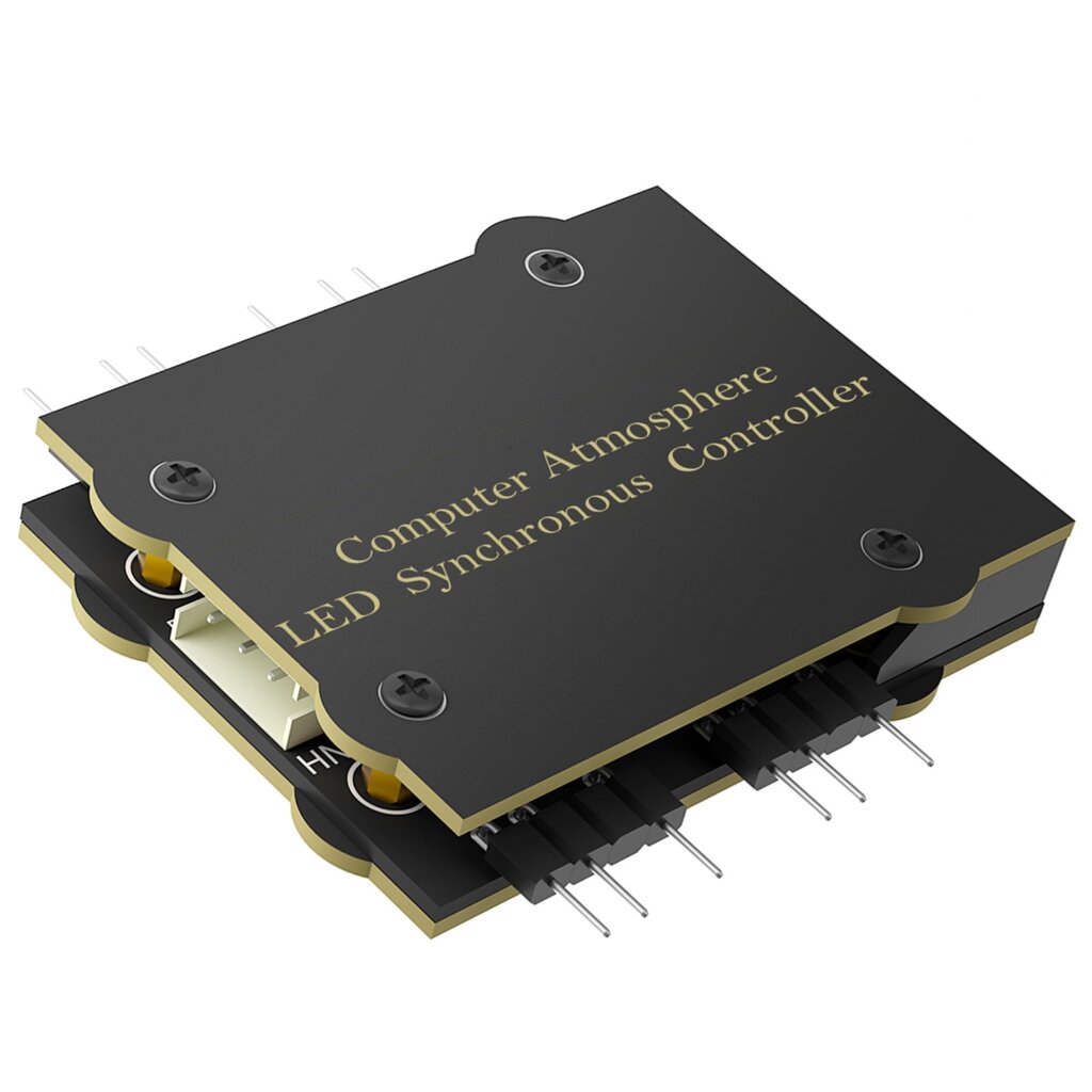 Контроллер светодиодного освещения вентилятора, контроллер синхронизации освещения компьютерной атмосферы