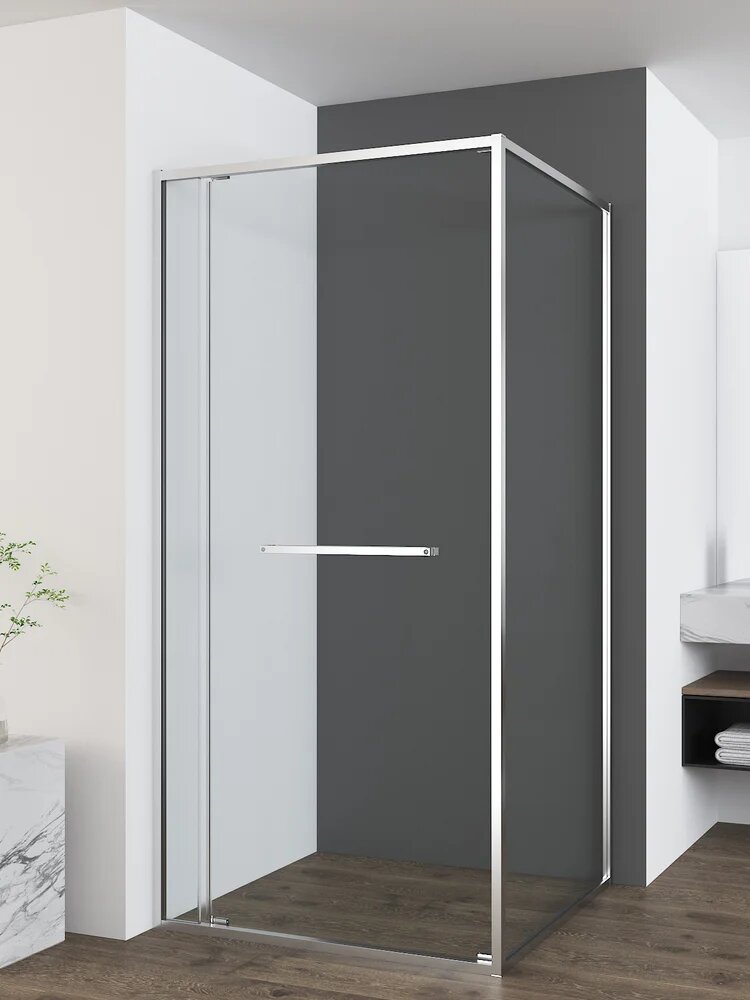 Душевой уголок Vincea Tesi VSRW-7TS9012CL без поддона, стеклянный, 120x90, прямоугольный, итальянский