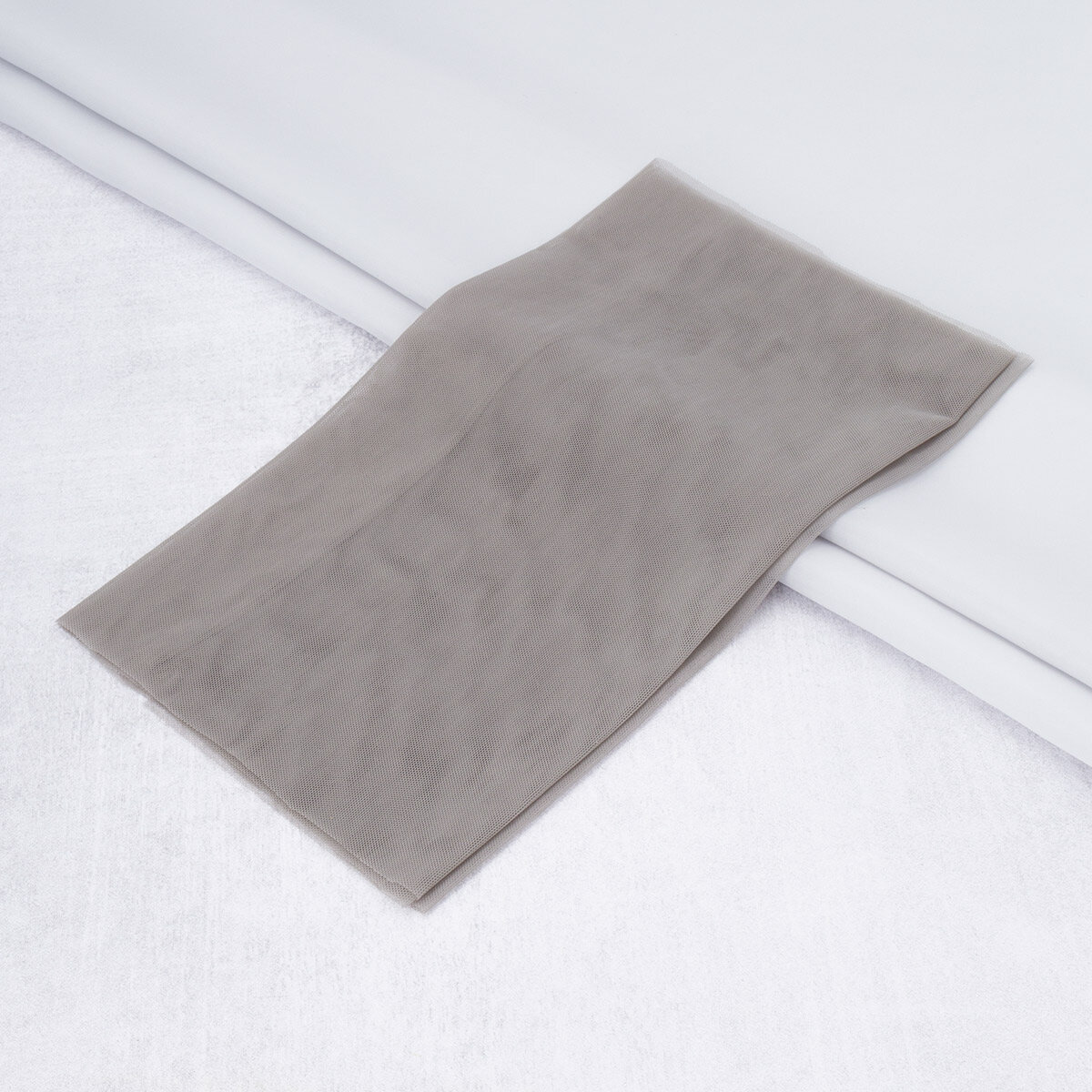 Микрофибра сетка ткань для шитья и рукоделия, 25х75 см +/- 3 см, цвет дымчато-лиловый